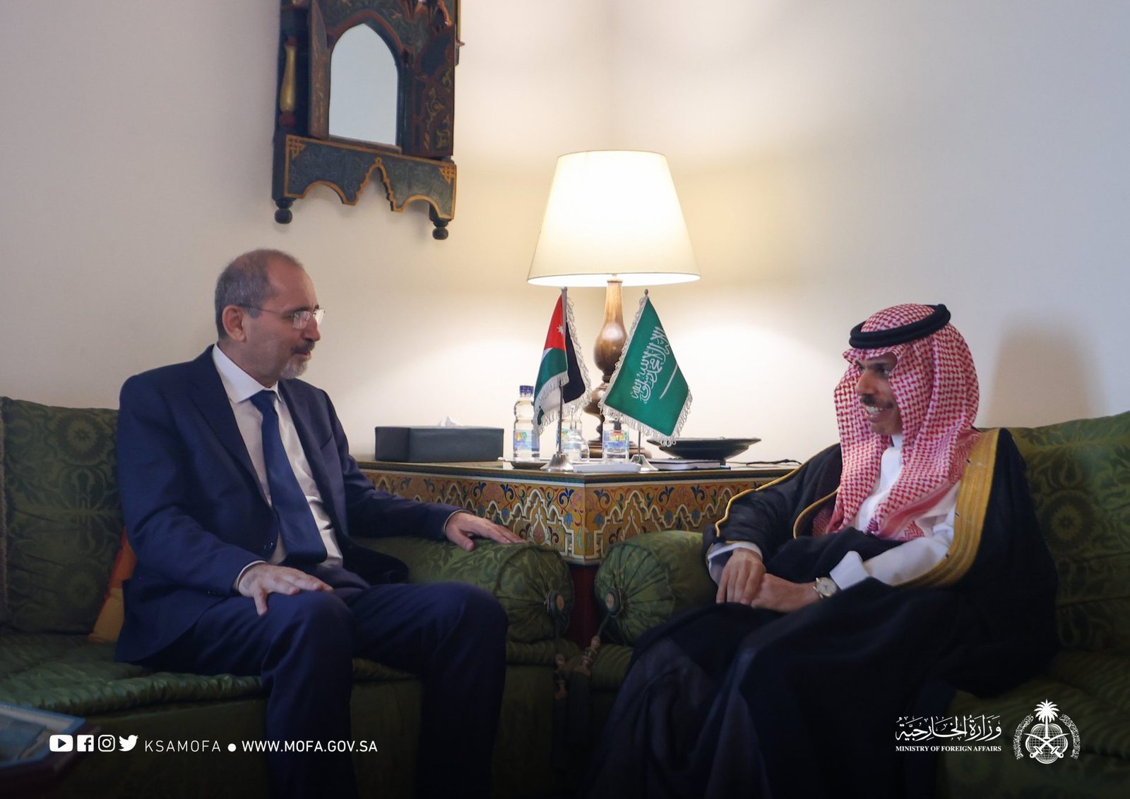 Foreign Ministers of Saudi Arabia, Jordan meet - TDI