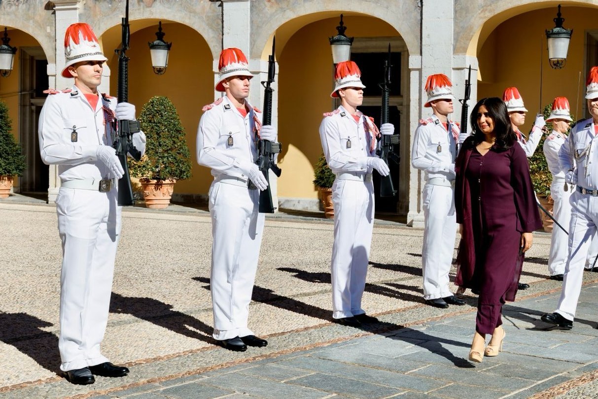 Ambassador Mumtaz Zahra Baloch Presents Credentials in Monaco