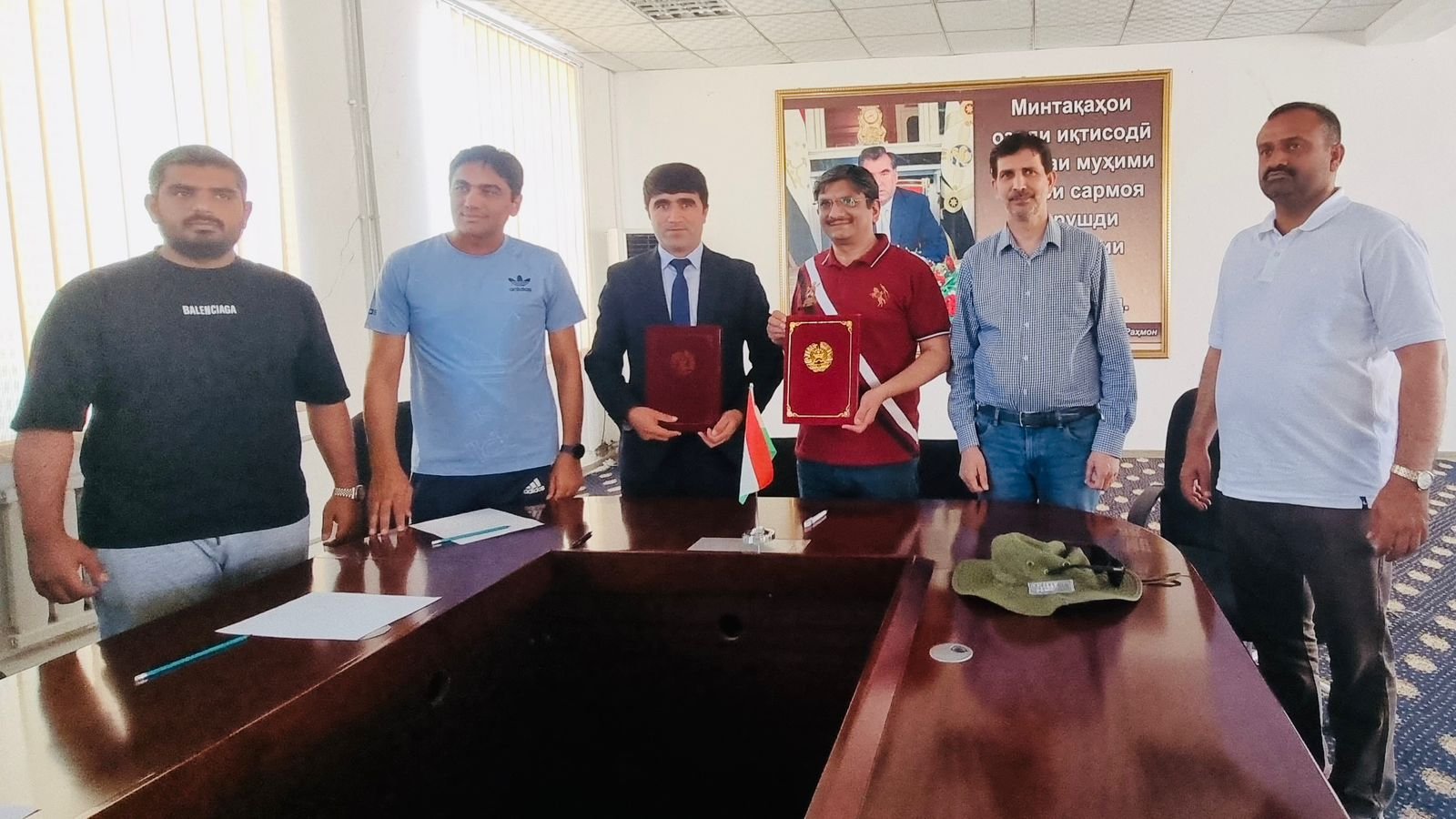 MoU Signed Between Dangara Free Economic Zone Administration and Global ...