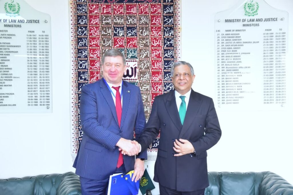 Pakistan, EU Review Cooperation on Human Rights as Ambassador Meets Law ...