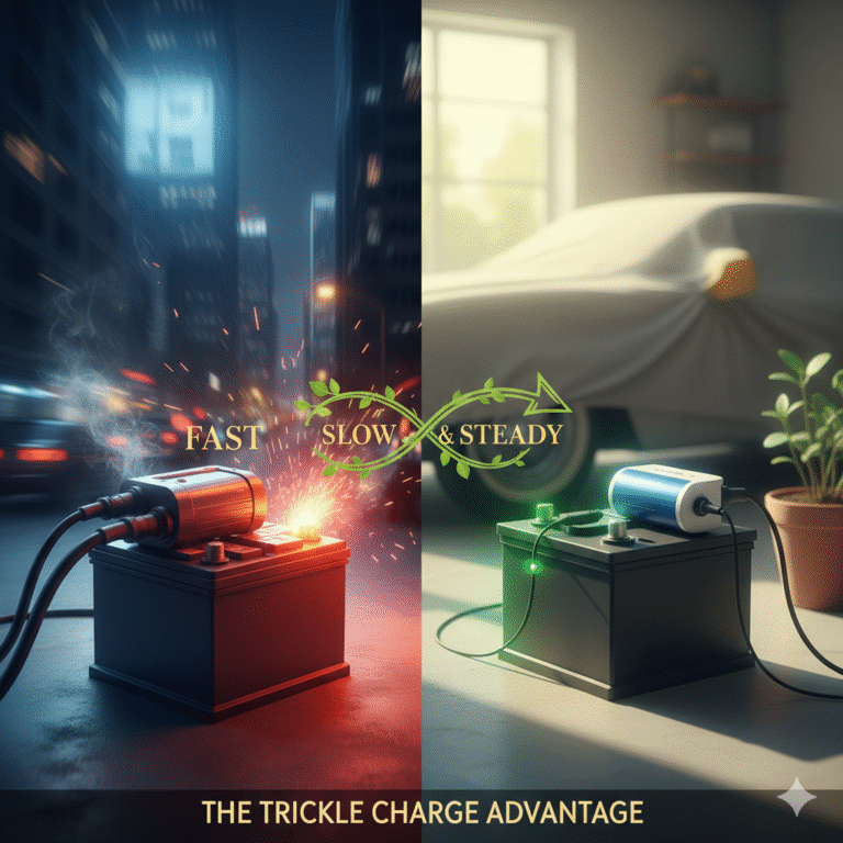 How trickle chargers enhance battery life
