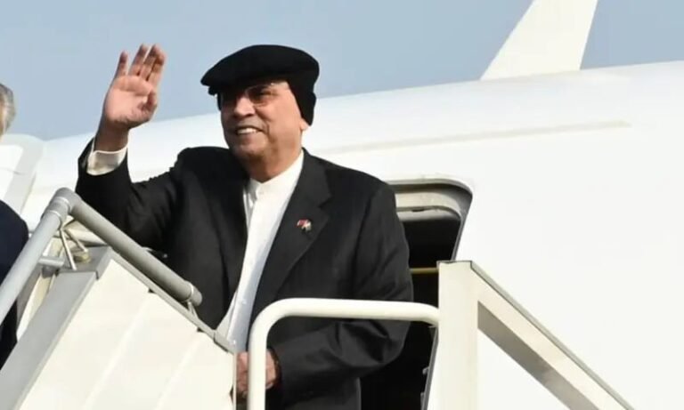 President Zardari Heads to UAE on Four-Day Official Visit